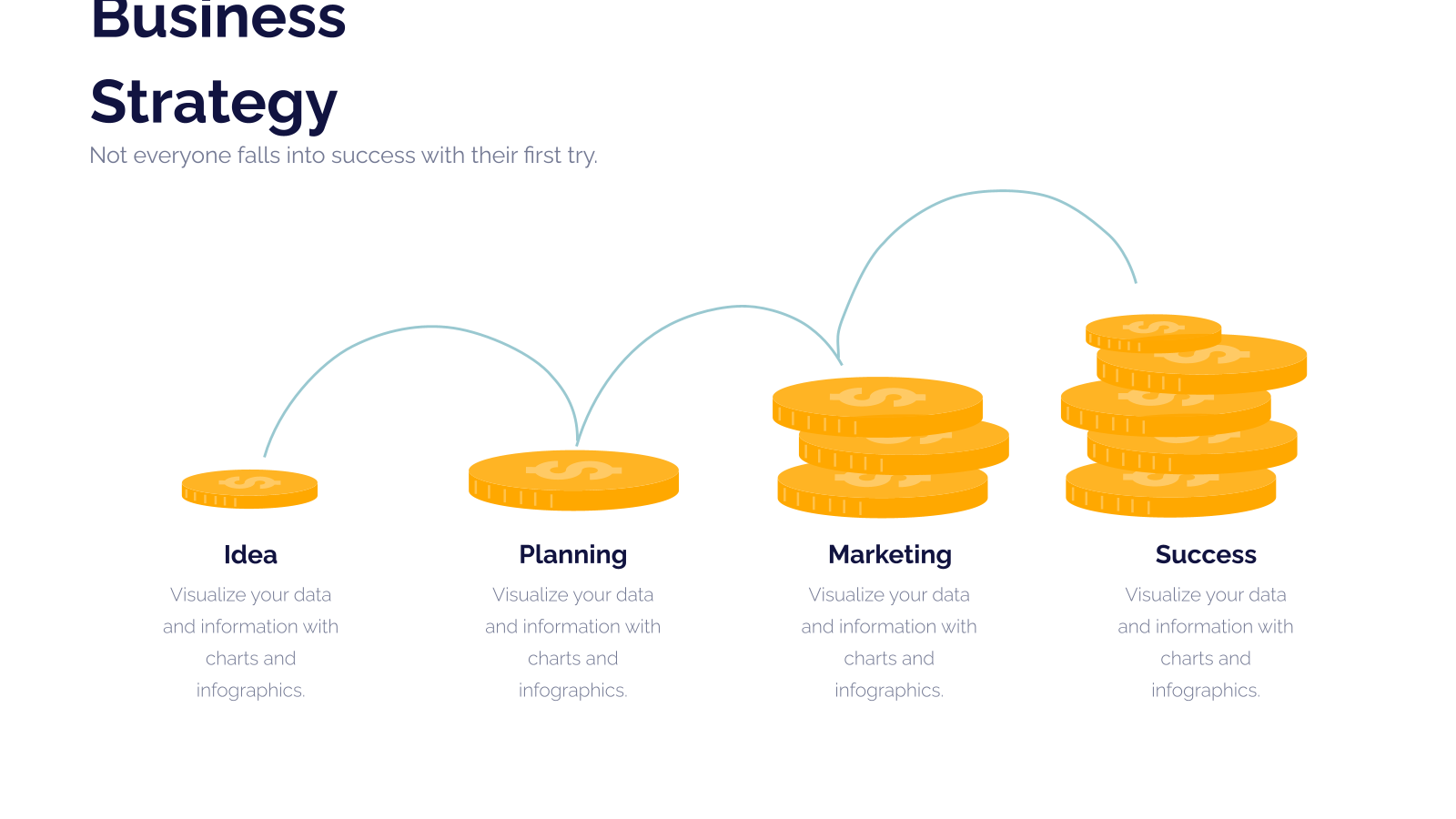 Business Strategy Powerpoint Infographics – Template Dokan